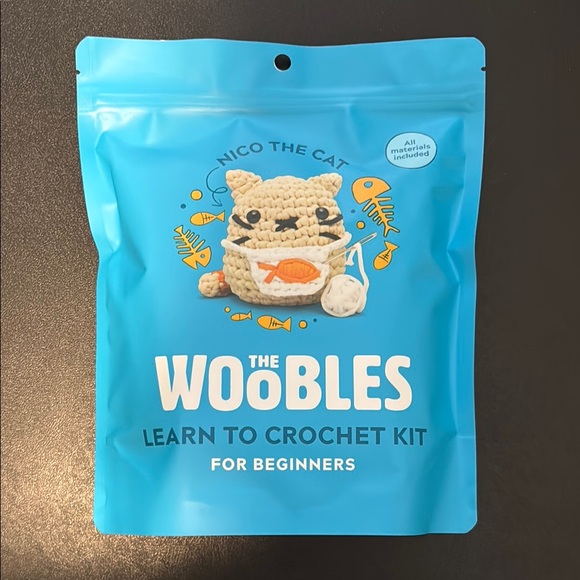 The Woobles | Art | New The Woobles Nico The Cat Complete Kit | Poshmark